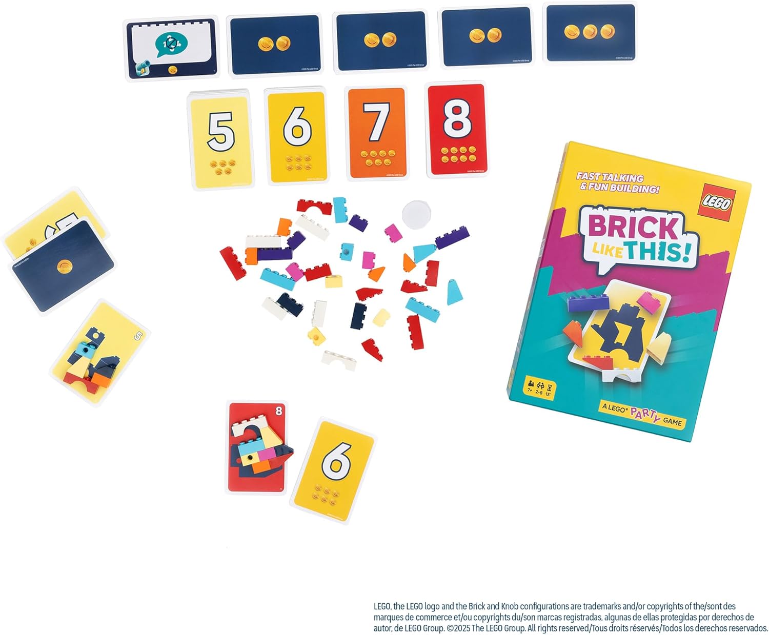 Dotted Games Brick Like This! – A LEGO® Board Game – HappyGames.fun 🃏